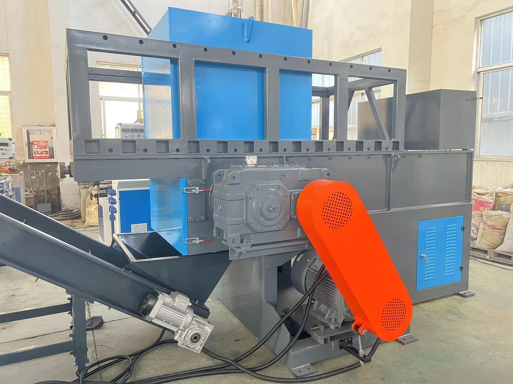 Recycled Plastic Shredder Machine/Plastic Crusher – Qingdao Tongsanhegu ...